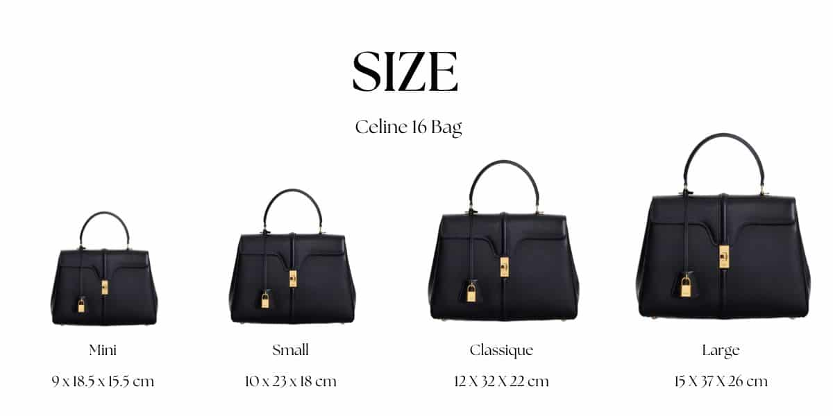 Celine 16 Bag - Napatra Brandname